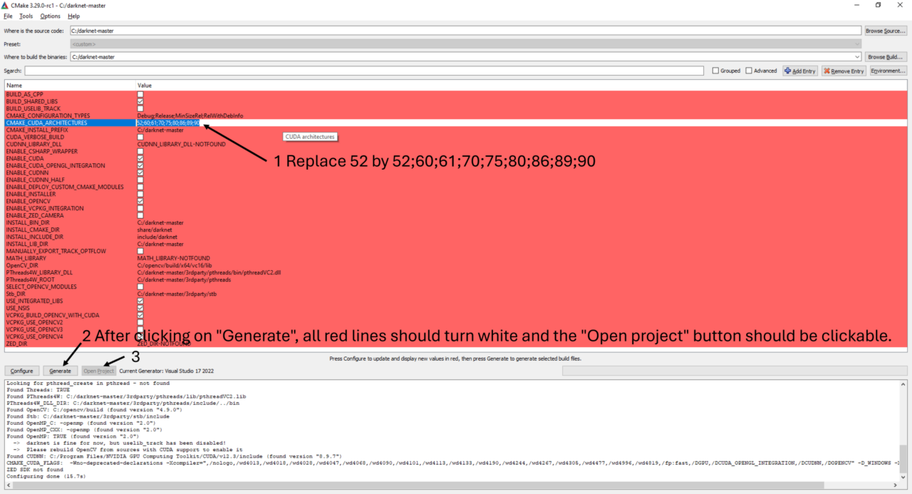 Setup Darknet Environment - Graiphic