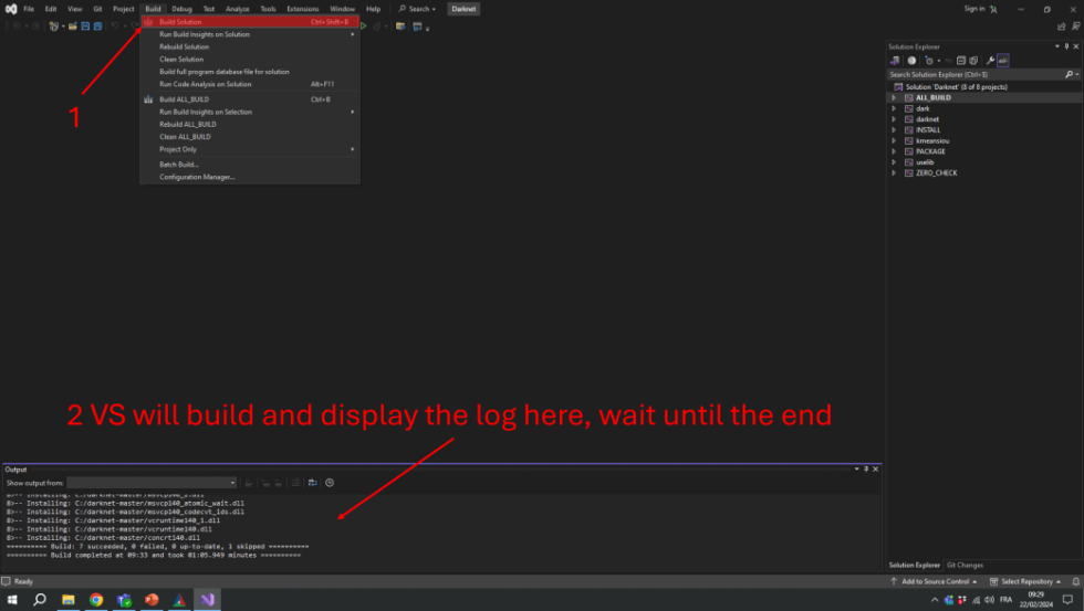 Setup Darknet Environment